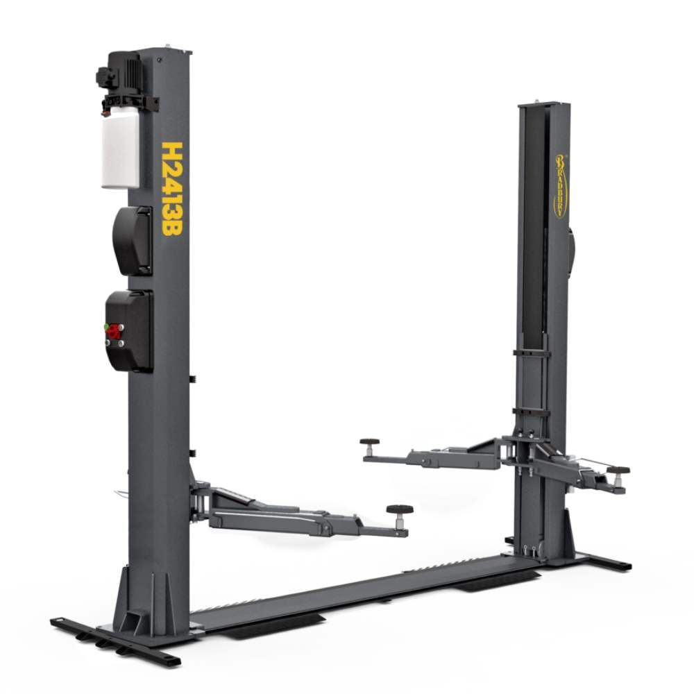 Bradbury H2411/3B | 4 Tonne Two Post Lift 1 or 3 Phase | HJS Garage ...